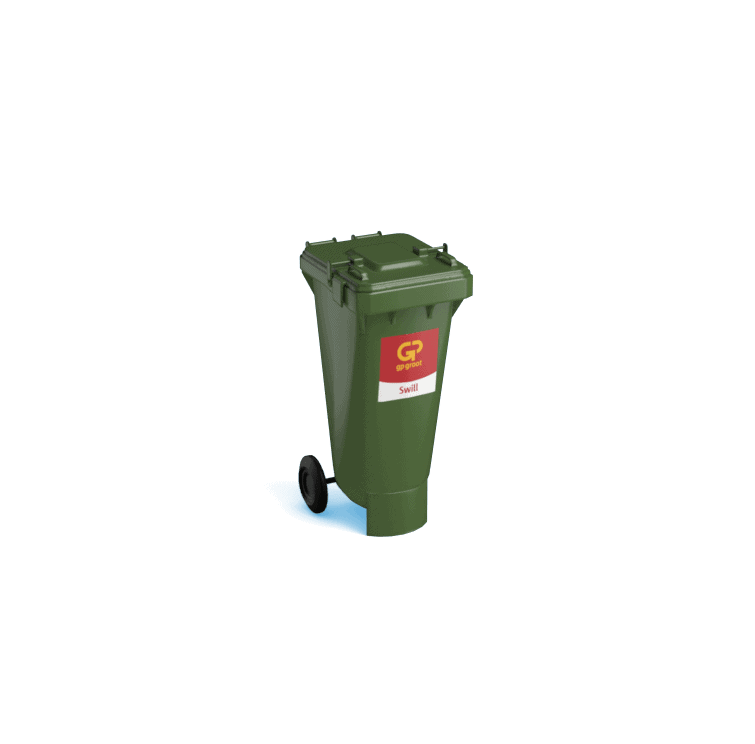 Swill/keukenafval container 140l | Roele De Vries